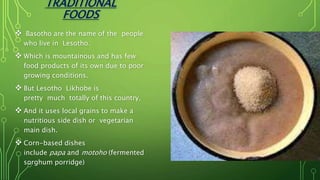 "Echoes of Majesty: Navigating Lesotho's Rich Tapestry of History" | PPTX