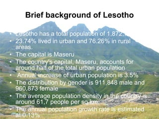 Lesotho | PDF