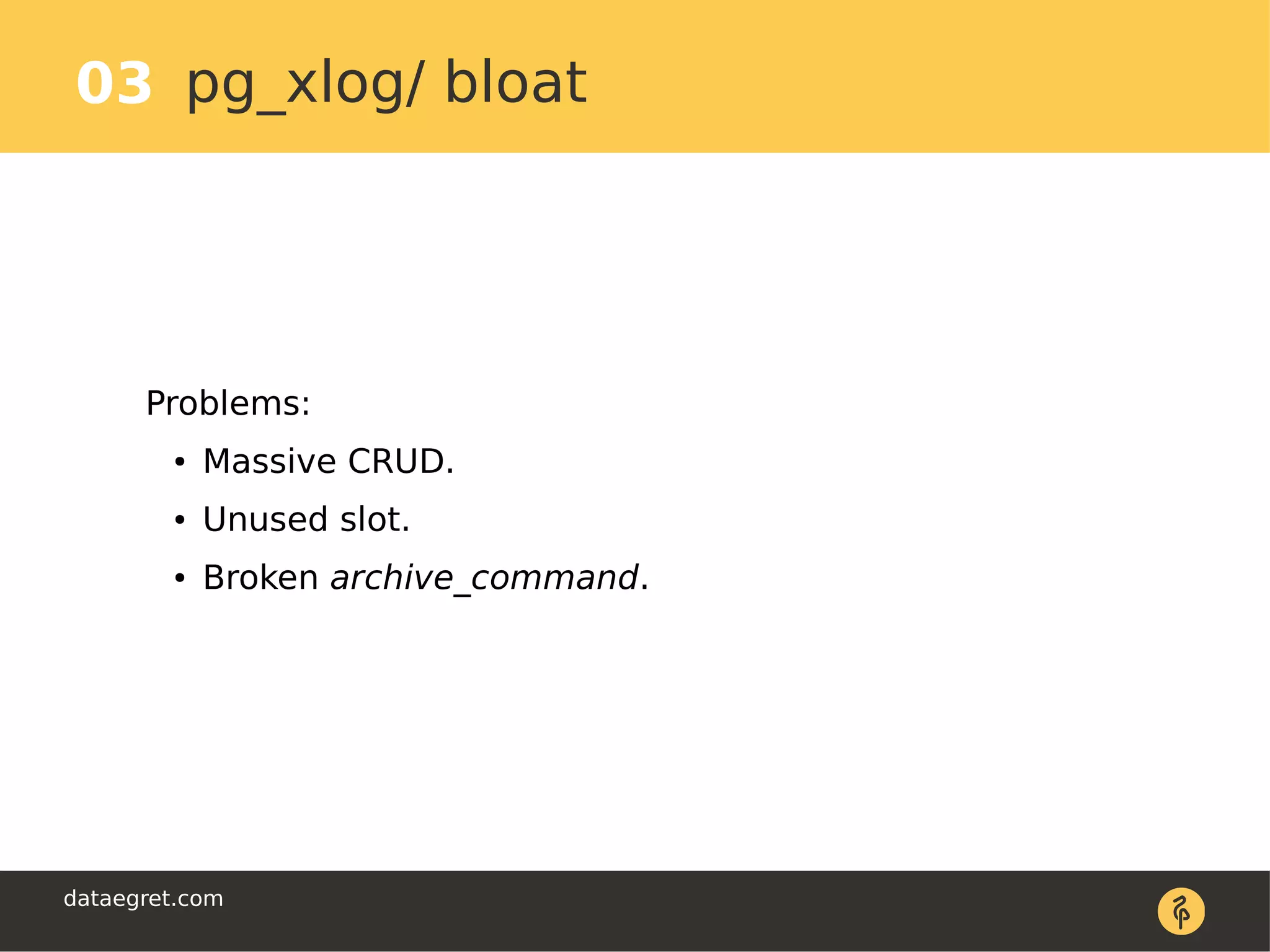Troubleshooting PostgreSQL Streaming Replication | PPT Troubleshooting PostgreSQL Streaming Replication | PPT