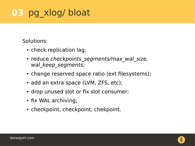 Troubleshooting Postgresql Streaming Replication Ppt
