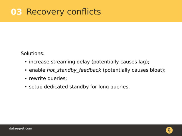 Troubleshooting PostgreSQL Streaming Replication | PPT Troubleshooting PostgreSQL Streaming Replication | PPT