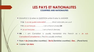 LES PAYS ET NATIONALITES PAR GANIAT SODEKE DU FRENCHY ASSOCIATES ...
