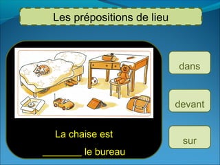 Les prepositions de lieu | PDF