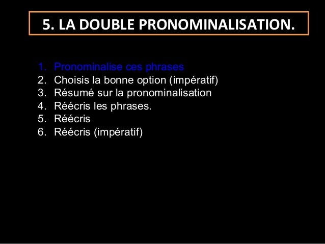 Le complément d'objet direct / indirect / second- COD - COI -COS