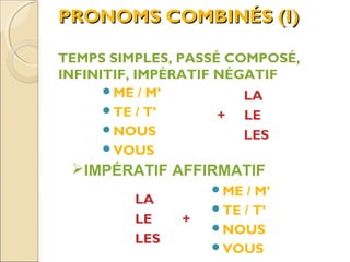La place des pronoms COI et COD | PPT