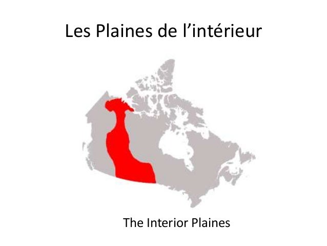 Les regions physiques du canada presentation 1