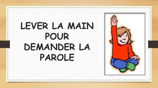 Les règles de la classe