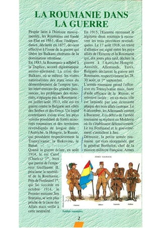 Les roumains en France 1916 1918 | PDF