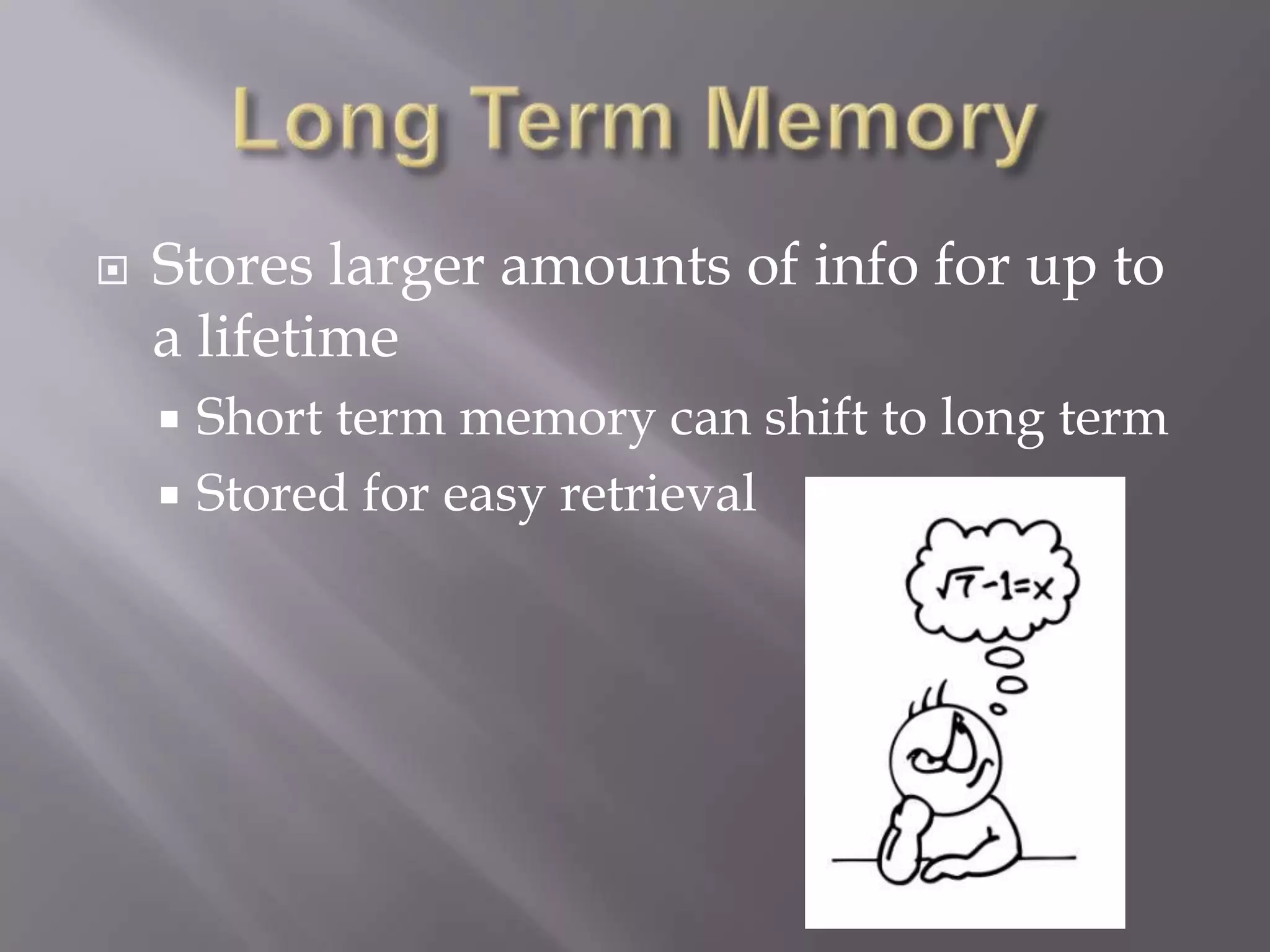 Less. 15 Improving Your Memory | PPTX