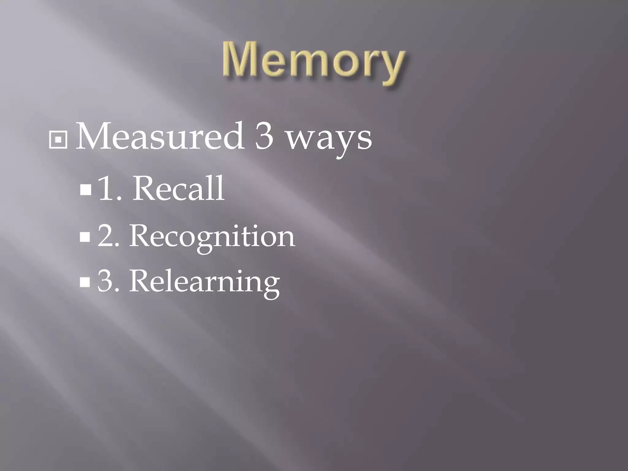 Less. 15 Improving Your Memory | PPTX | Data Storage and Warehousing | Computing