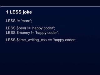 Less js-&-wp | PPTX | Computing | Technology & Computing