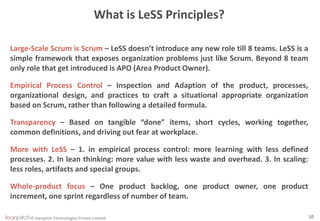 LeSS - Moving beyond single team scrum | PPTX | Business | Business and ...