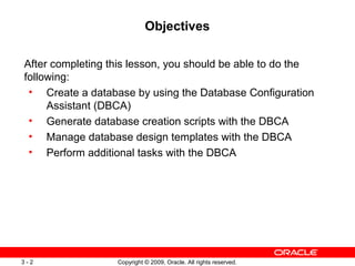 Less03 db dbca | PPT