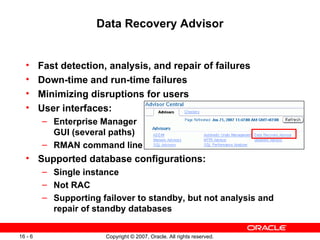 Less16 Recovery | PPT