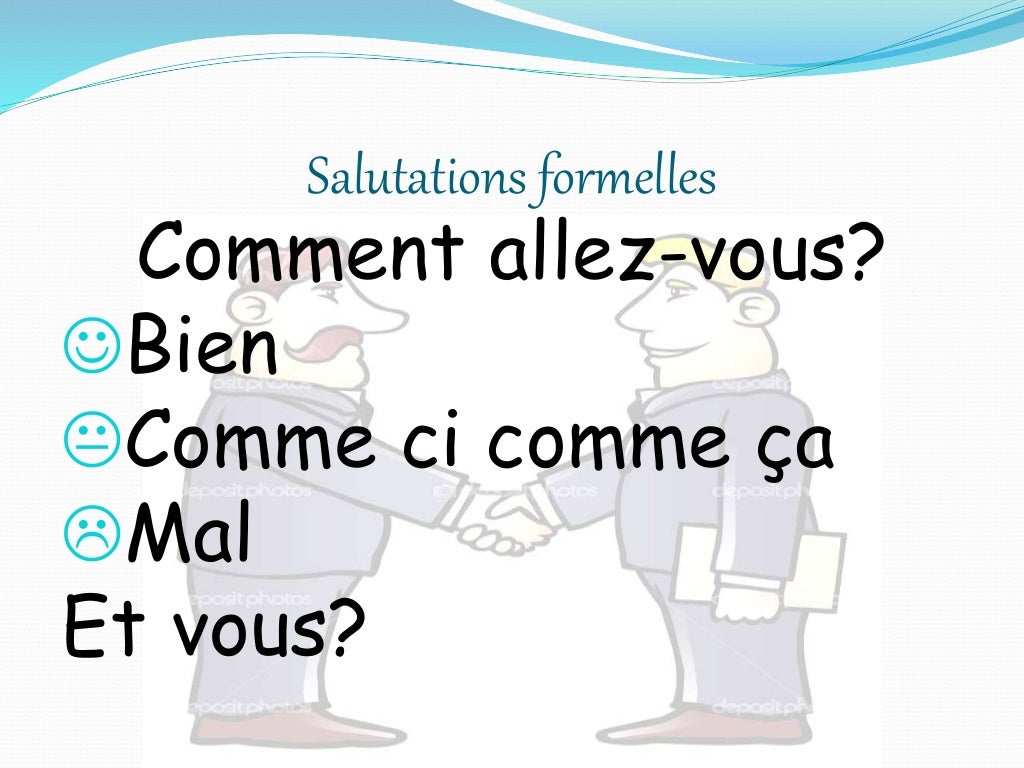 Meilleures Salutations