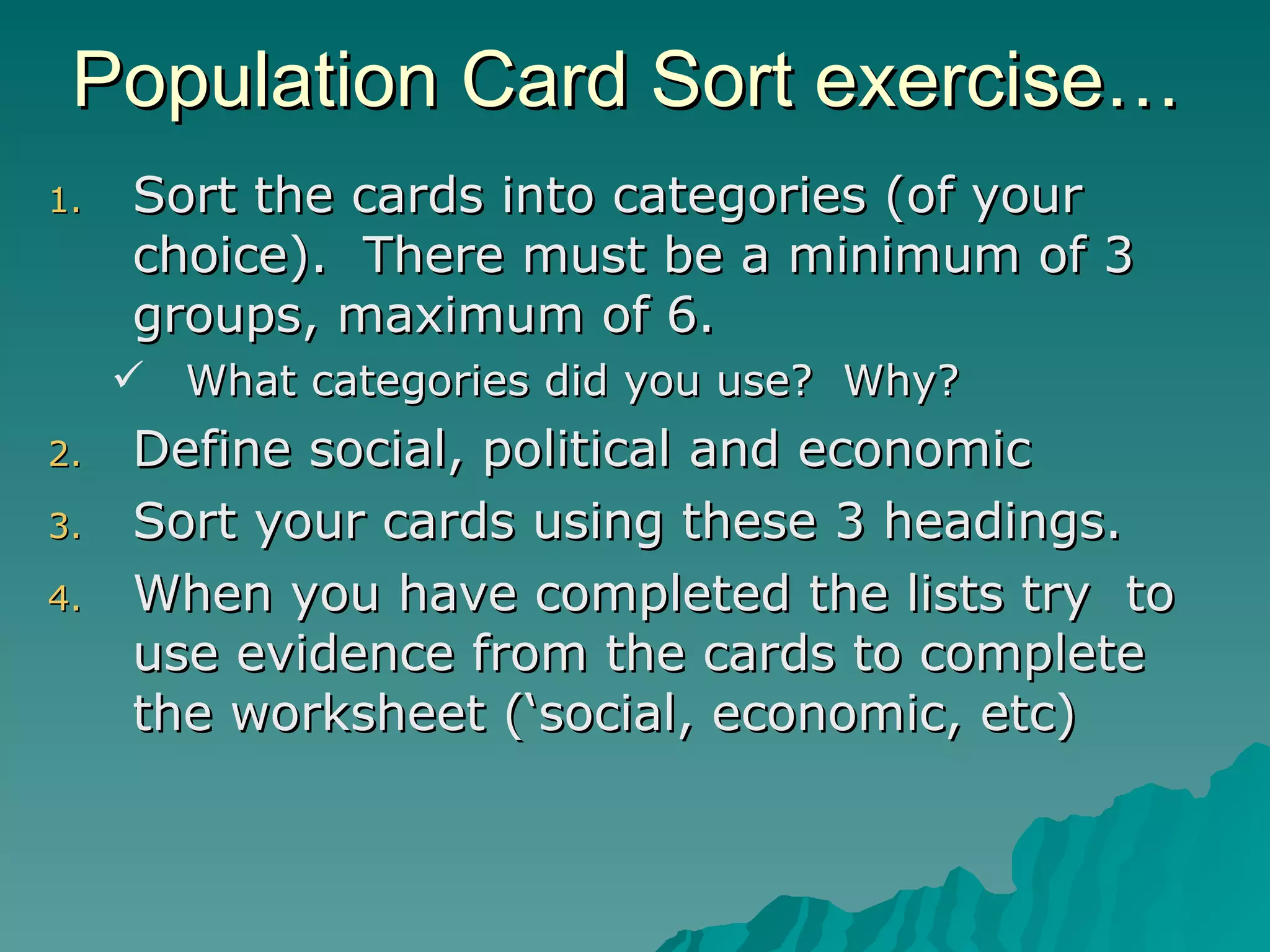 Less babies please | PPT