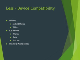 Less Design That is More… | PPT