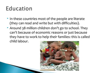 Less developed countries | PPT