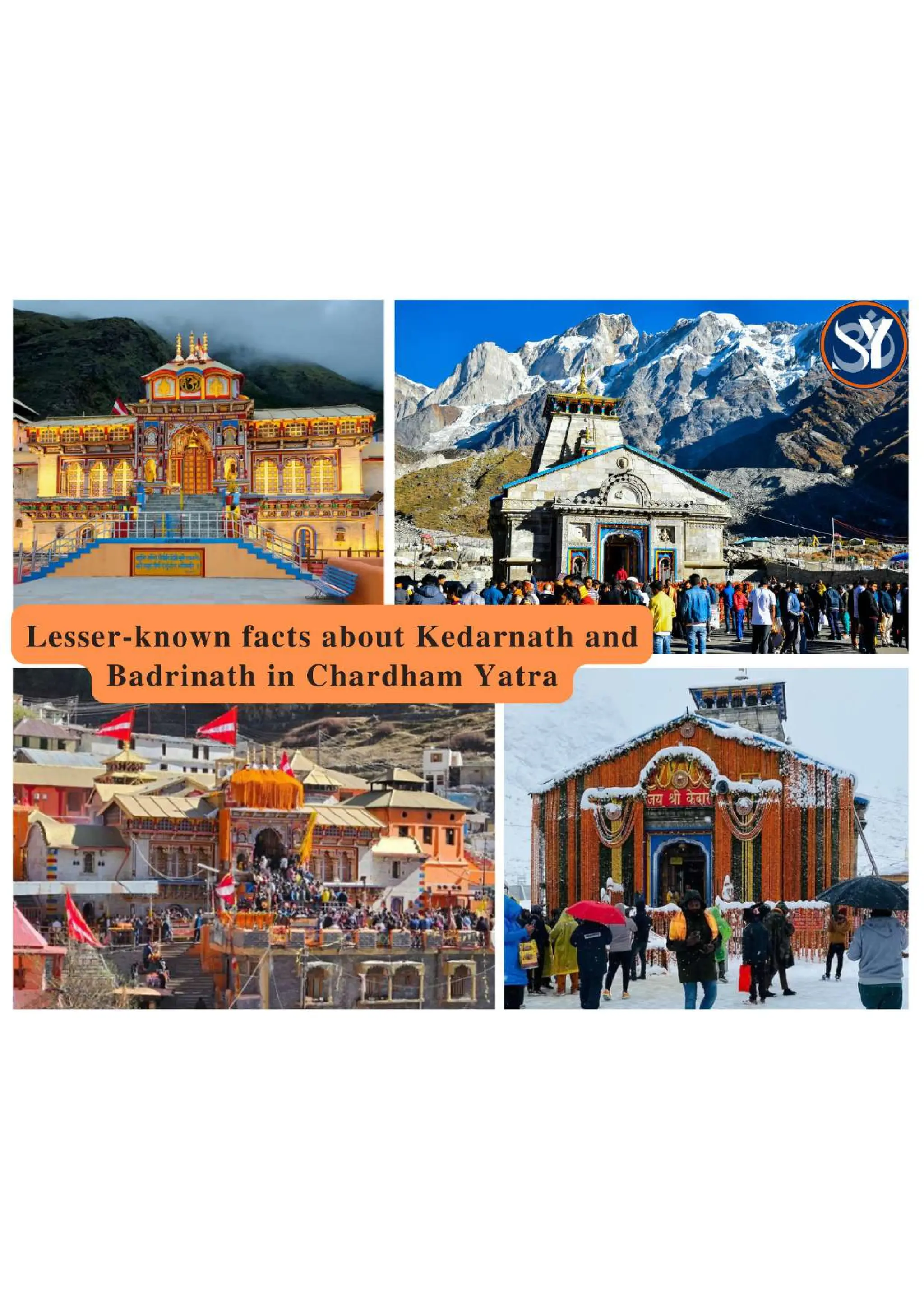 Lesser-known facts about Kedarnath and Badrinath in Chardham Yatra.pdf