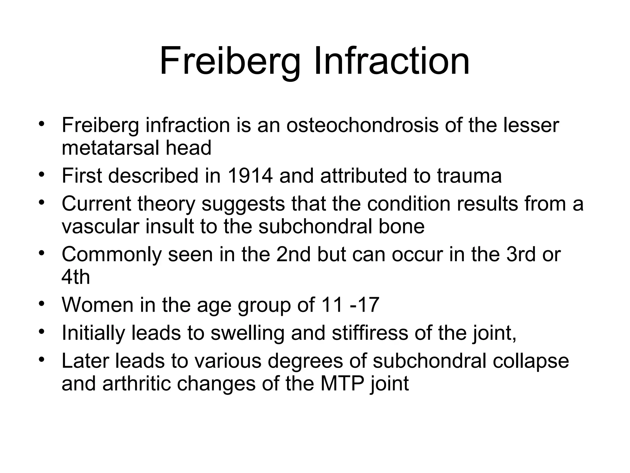 Lesser toe disorders - Derek Park | PPT