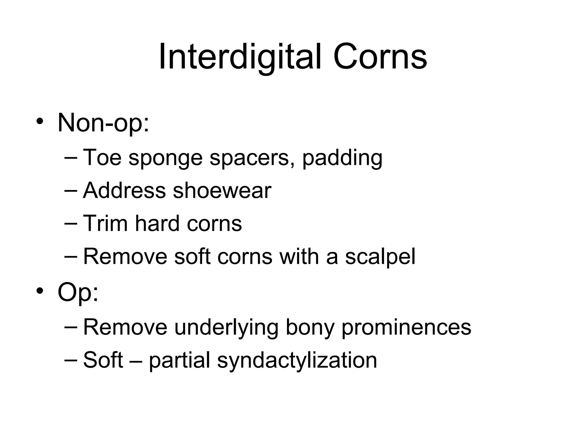 Lesser toe disorders - Derek Park | PPT