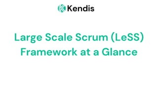 The Large Scale Scrum Framework (LeSS) in a glance | PPT