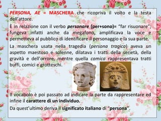 Lessico la persona | PPT