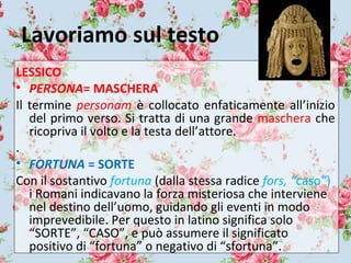 Lessico la persona | PPT