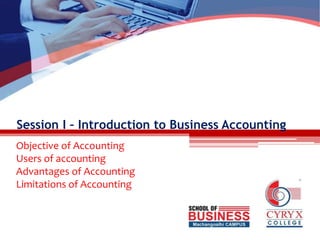 Lession 1 introduction to accounting | PPT