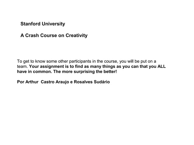 Lession 1 stanford | PPT