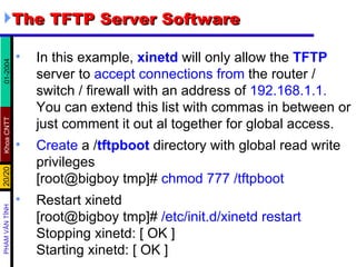 TCP WRAPPERS and XINETD | PPT | Computer Networking | Computing