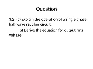 Lession 2 Rectifiers .ppt
