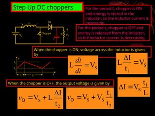 Lession 5 DC choppers.ppt is for understanding voltage reulators | PPT