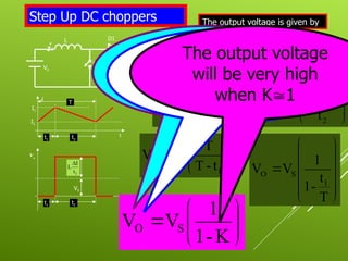 Different types of DC chopper circuit in Power electronics | PPT