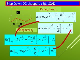 Different types of DC chopper circuit in Power electronics | PPT