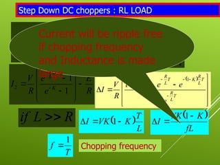 Different types of DC chopper circuit in Power electronics | PPT