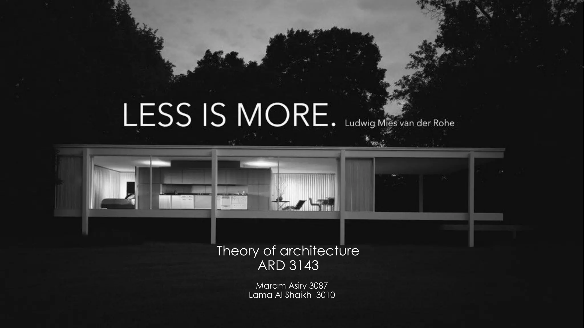 Less is more, theory base and case studies | PDF