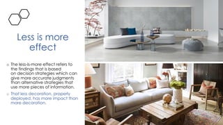 Less is more, theory base and case studies | PPT