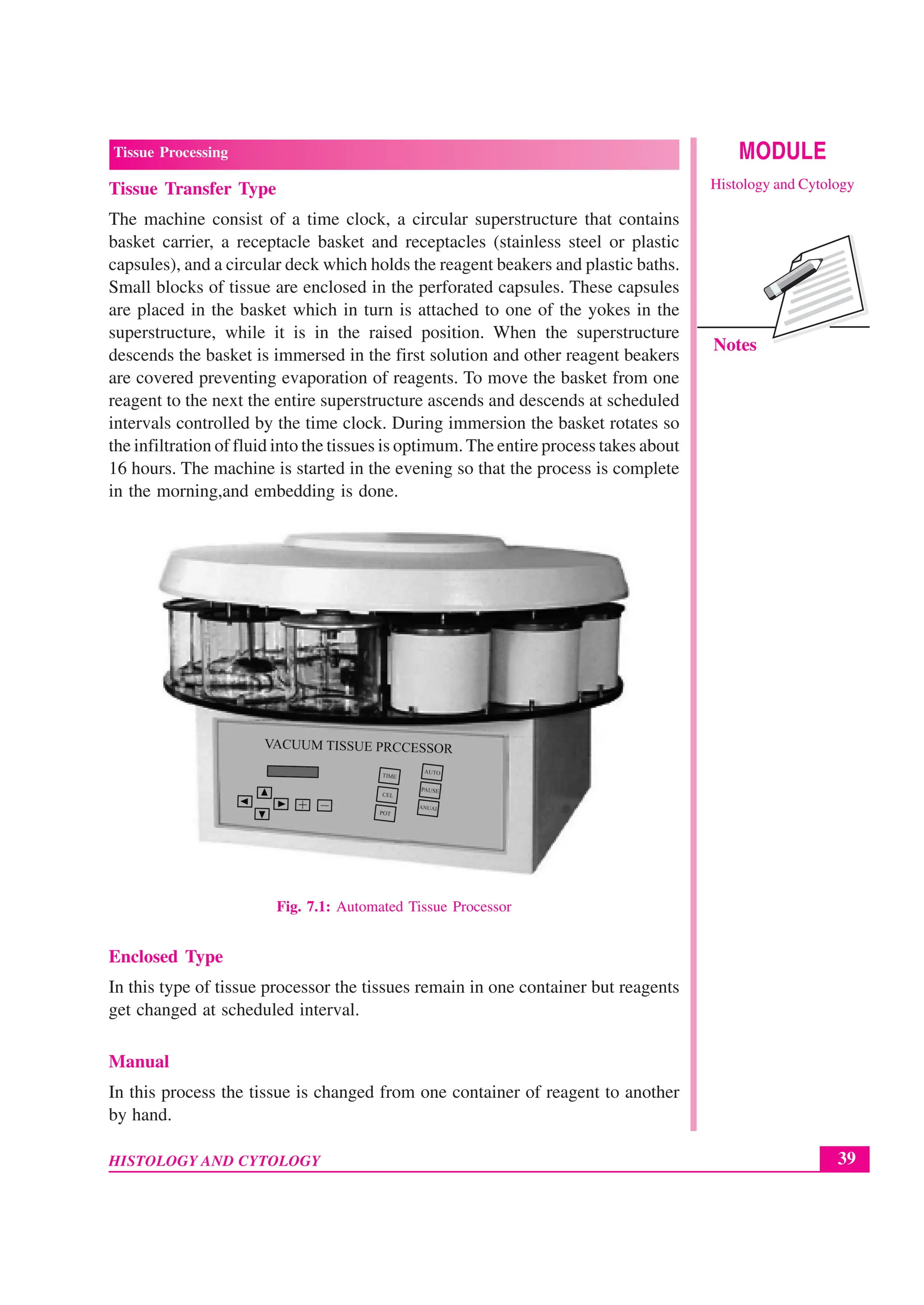 Lesson-07.pdf tissue Processing histopathology | PDF