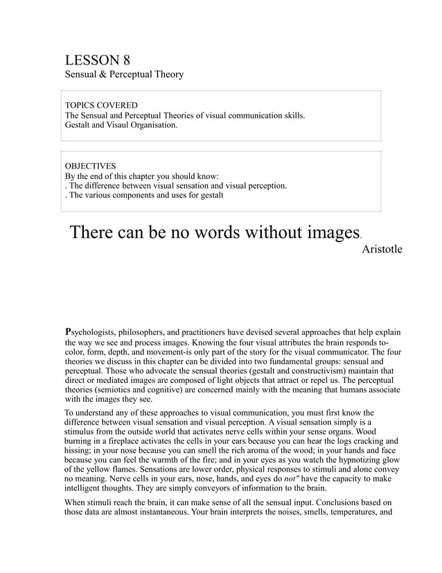 IVC - Lesson 08 | PDF