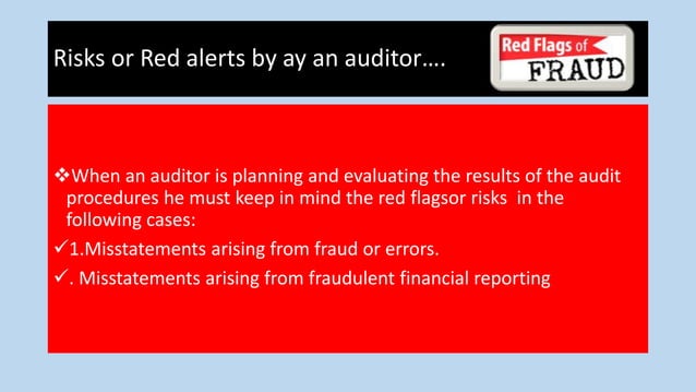 Lesson 08-red flags | PPTX