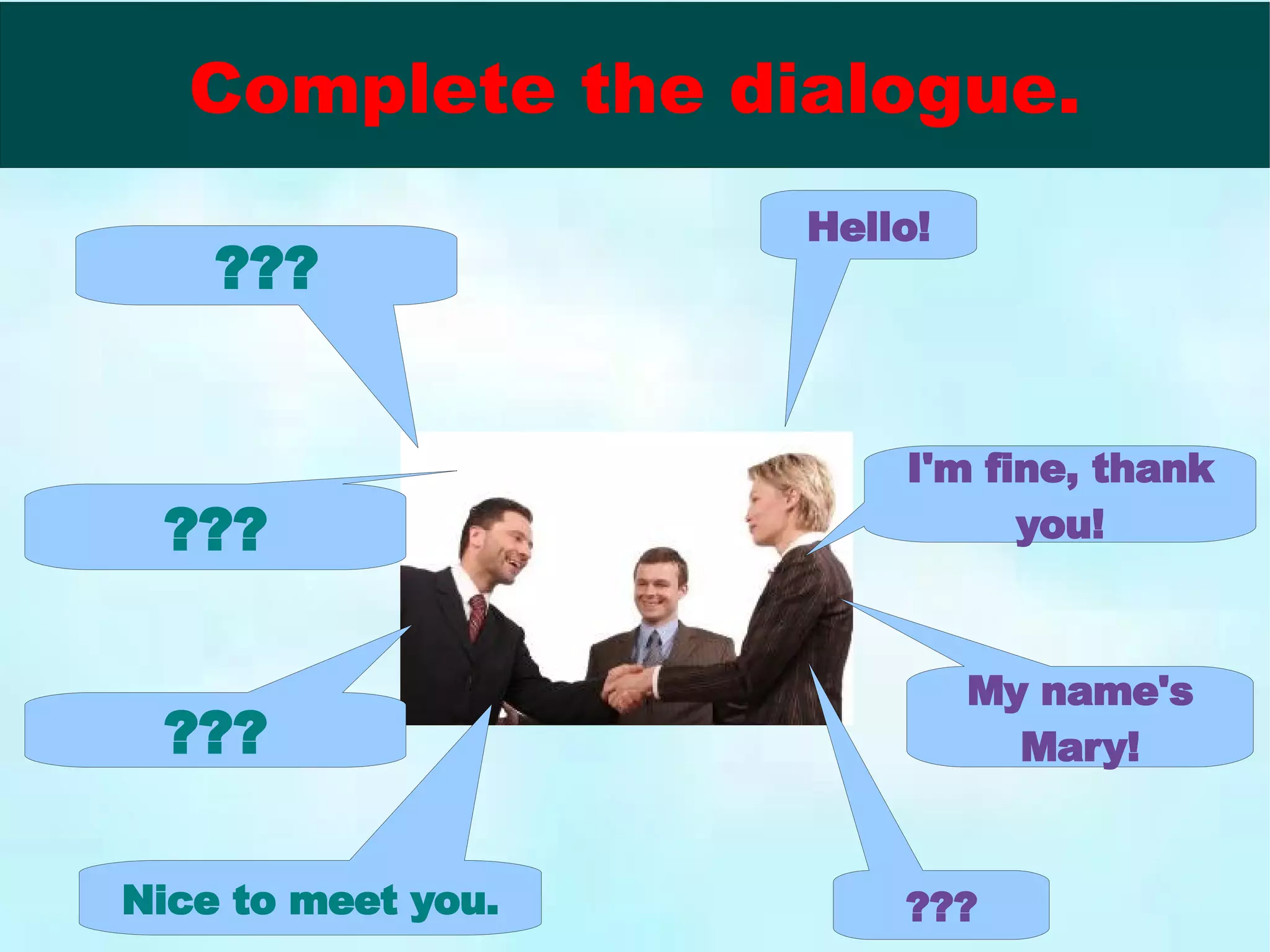 English for Beginners - Lesson 1 | ODP