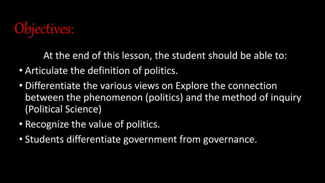 Lesson 1.-introduction-of-ppg | PPTX | Political Issues & policy | Politics
