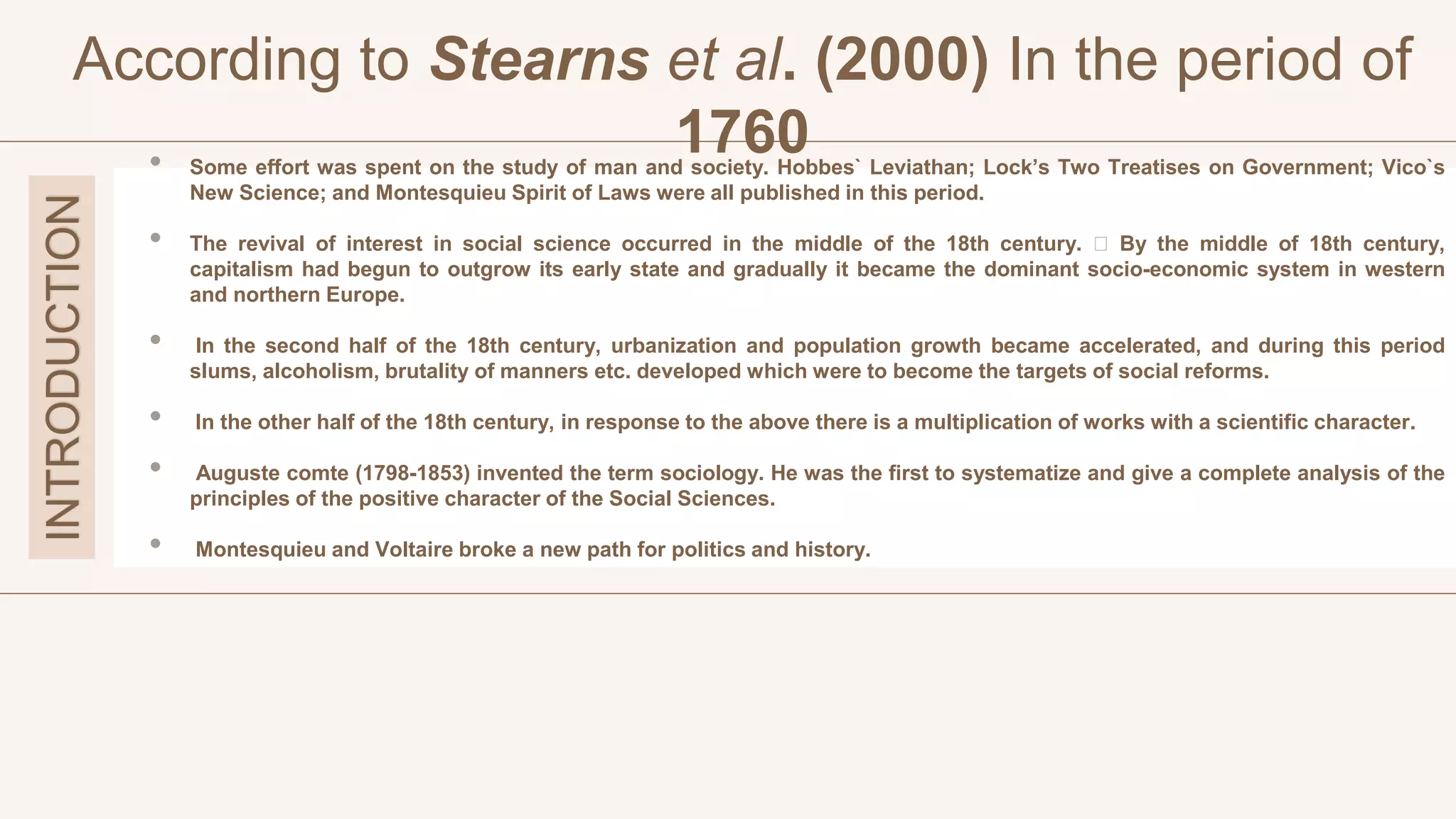 Lesson 1. Introduction to social science with natural sciences and ...