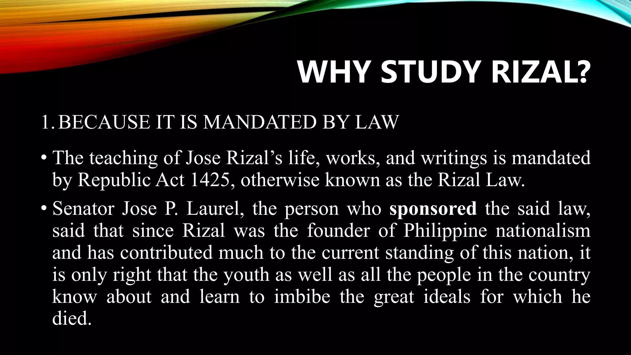 Life and Works of Rizal LESSON-1.pptx