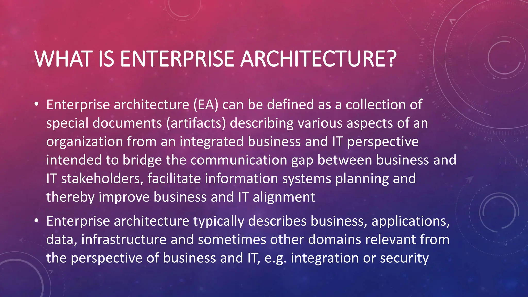 Enterprise Architecture.pptx | Cloud Computing | Internet