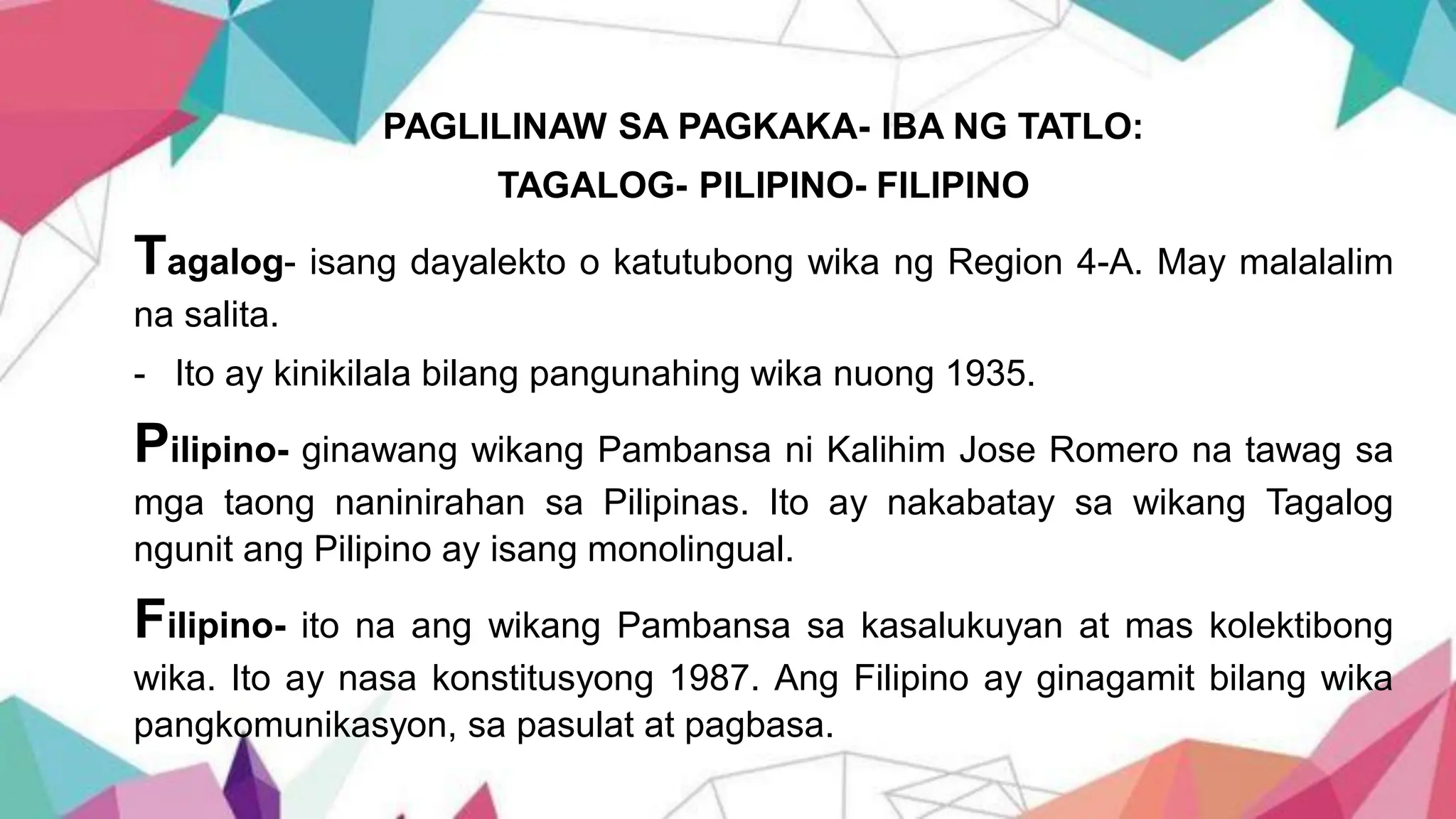 Lesson-1.1-Pambansang-Wika.pdf1234567890 | PDF