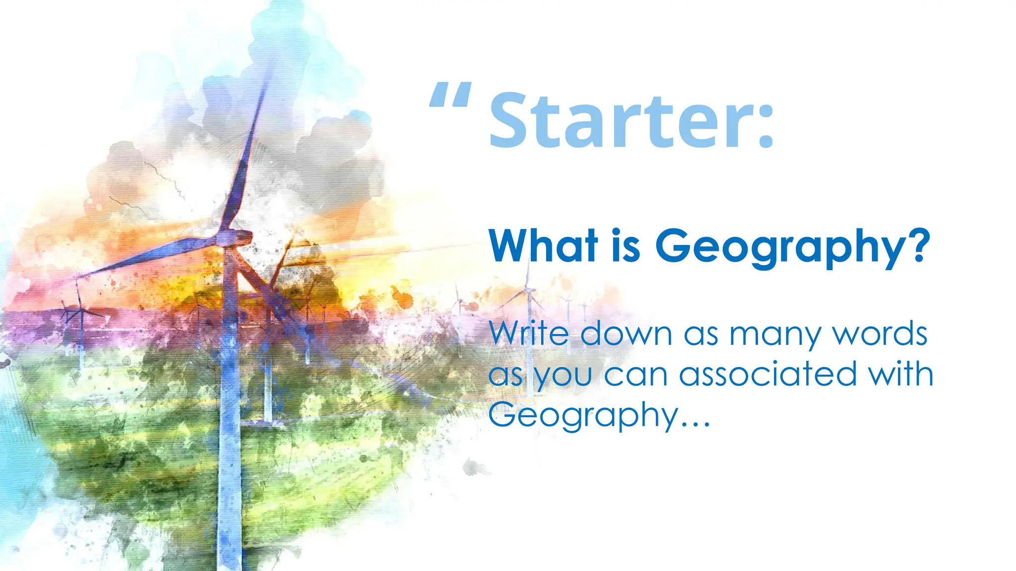 Lesson 1 grade 9 Types of Geography Canada | PPTX