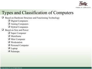 Basics of Computers, Basics of Computers | PPT