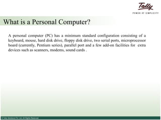 Basics of Computers, Basics of Computers | PPT